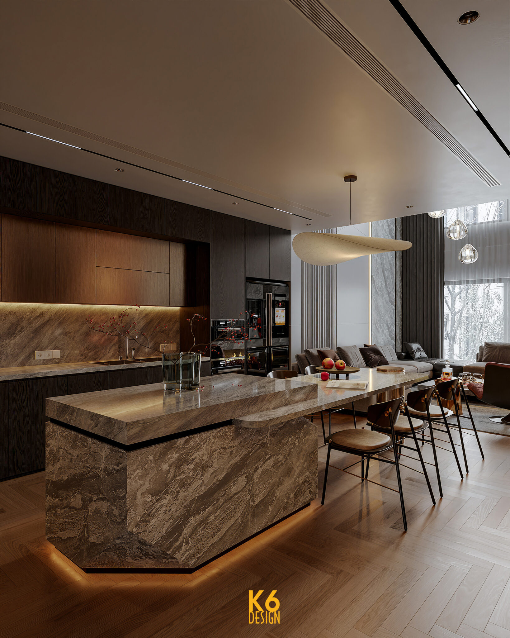 Duplex Long Biên - CTY CP KIẾN TRÚC VÀ NỘI THẤT K6